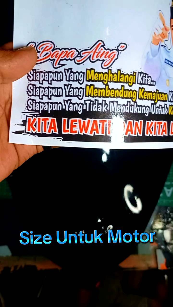 stiker kata kata dedi mulyadi / KDM / Kang dedi Mulyadi / Bapa Aing / motor dan mobil | Lazada ...