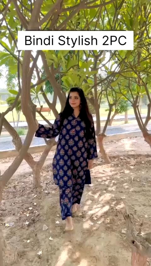 Stylish Collection Stitched Printed Bindi design 2pc Dress for Women and Young Girls - Dress For ...