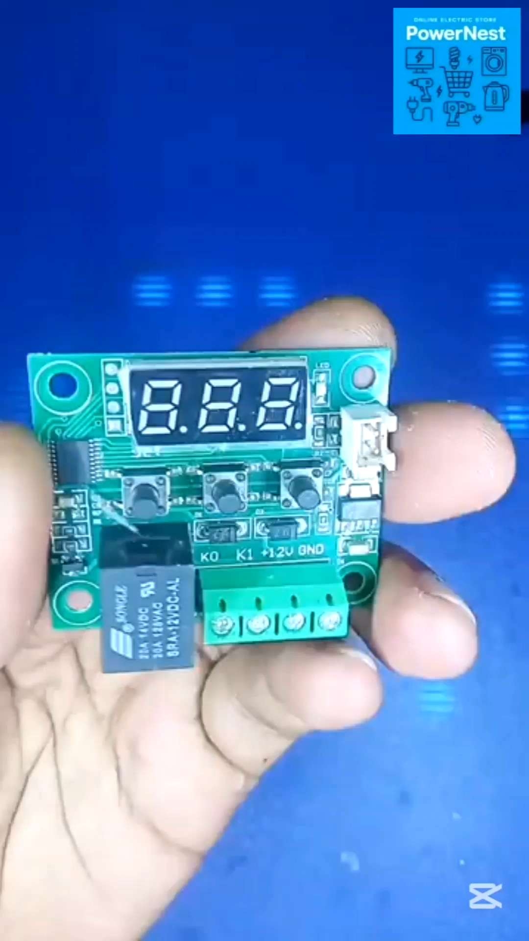 Temperature Controller w1209 | Temperature controller for Incubator | Temperature controller 12v ...