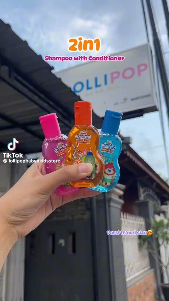 Kodomo Kids Shampoo & Conditioner 45ml | 200ml - Shampo Anak | Dyshop22 | Lazada Indonesia