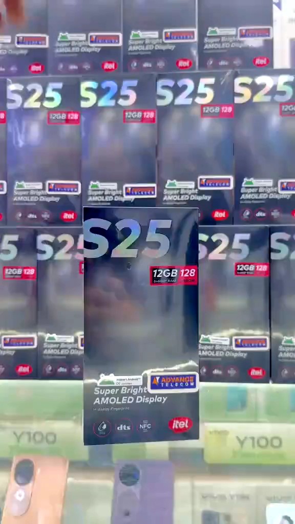 itel S25 12GB 6+6 128GB & itel S25 Ultra 16GB 8+8 256GB Box Pack One Year Official Warranty PTA ...