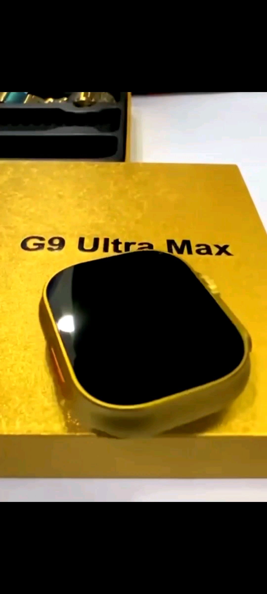 G9 Ultra Max Smart Watch For Mens|Gold Edition Smart Watch|G9 Gold Smart Watch For Mens | Daraz.pk