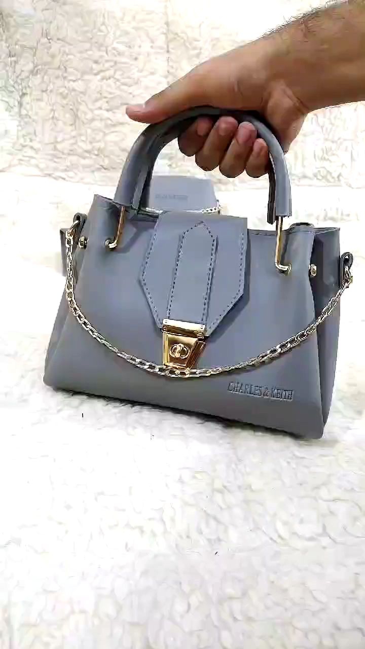 5Pcs Woman PU Plain Leather Handbags Set | Daraz.pk