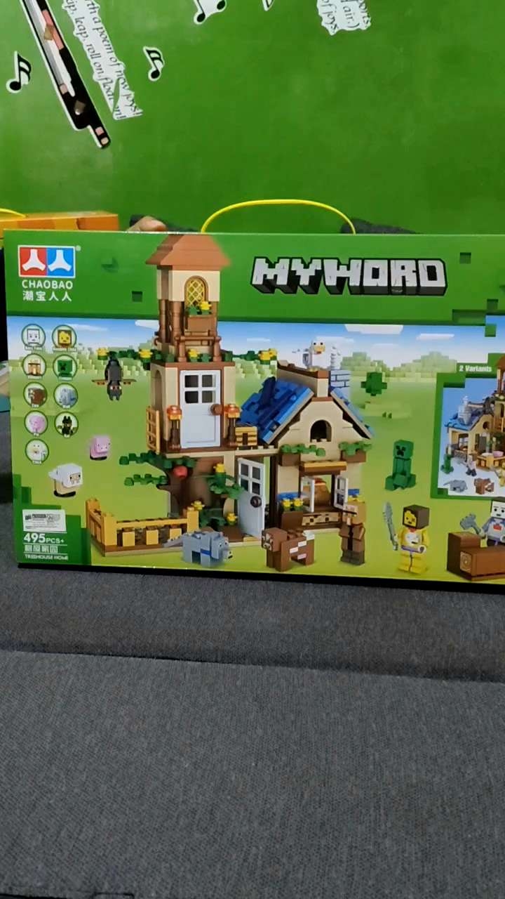 Mainan Anak ChaoBao My Word Big Size Block Brick DIY Minecraft Roblox ...