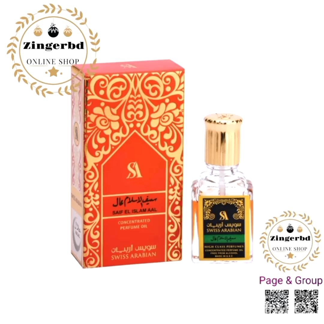 SWISS ARABIAN SAIF EL ISLAM AAL CONCENTRATED PERFUME OIL 5 ML | Daraz ...