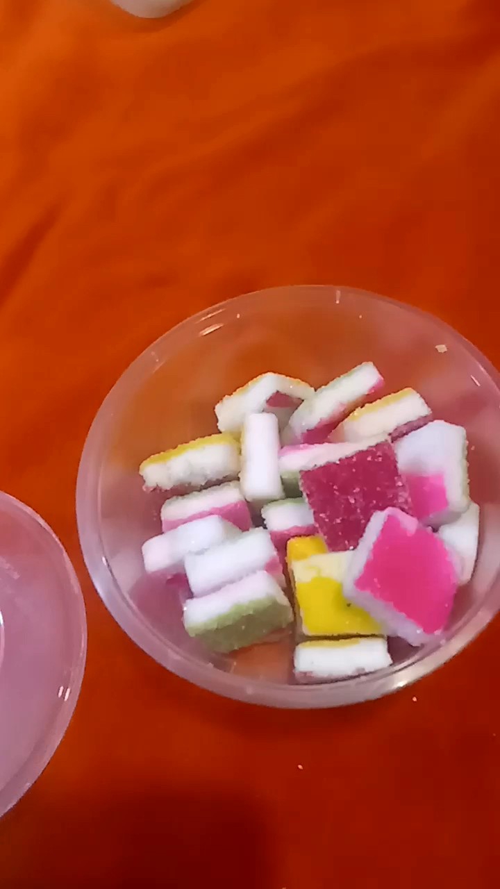 Rainbow Colour Jelly Candy | Sweet Sugar Coated Jellies | Pack of 24 ...