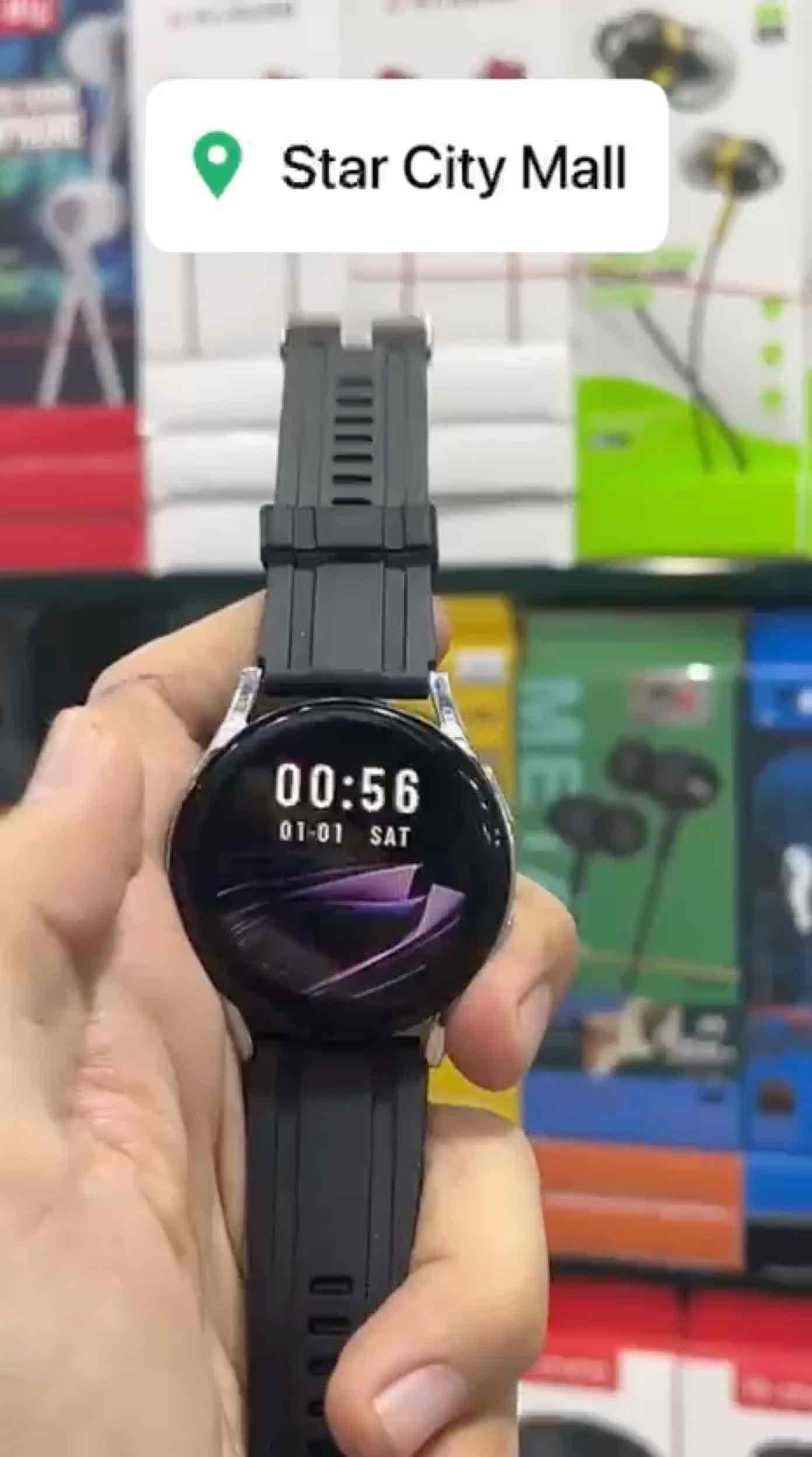 New L16 Smartwatch / GT1 Smart Watch Round Dial Multiple Sport Mode ...