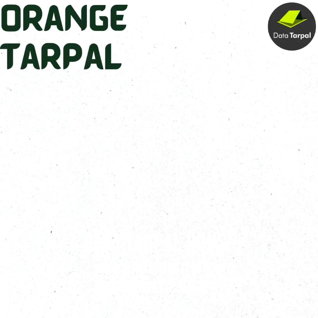 Best quality waterproof orange tarpal shelter | All sizes available ...