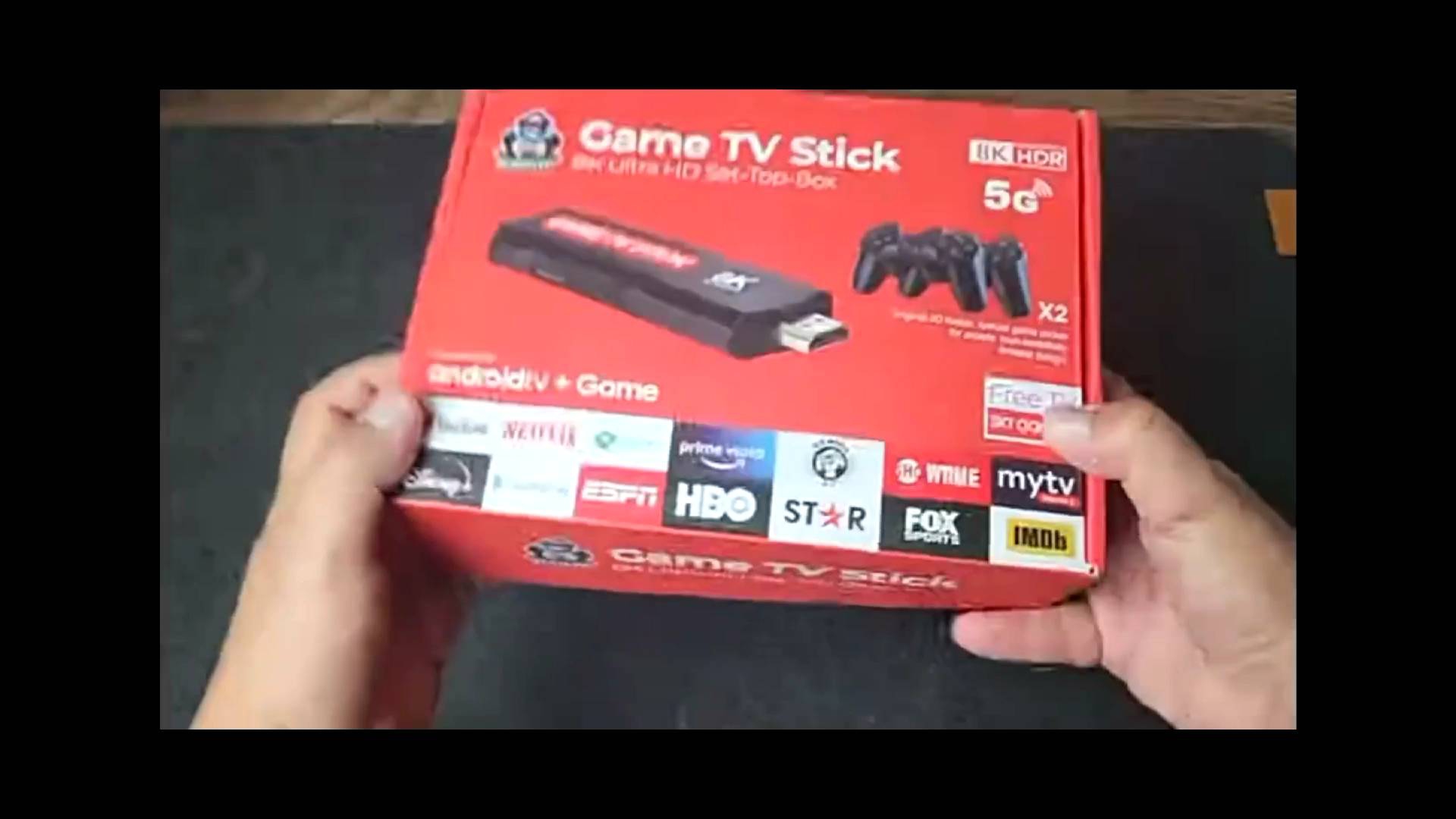 Q9 Tv Box Game Stick HDMI Dual System Game Stick 8K Retro/Playstation ...