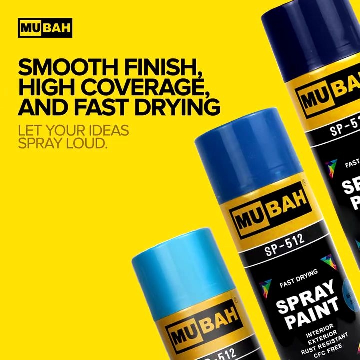 Mubah Spray Paint -300mL | Daraz.pk