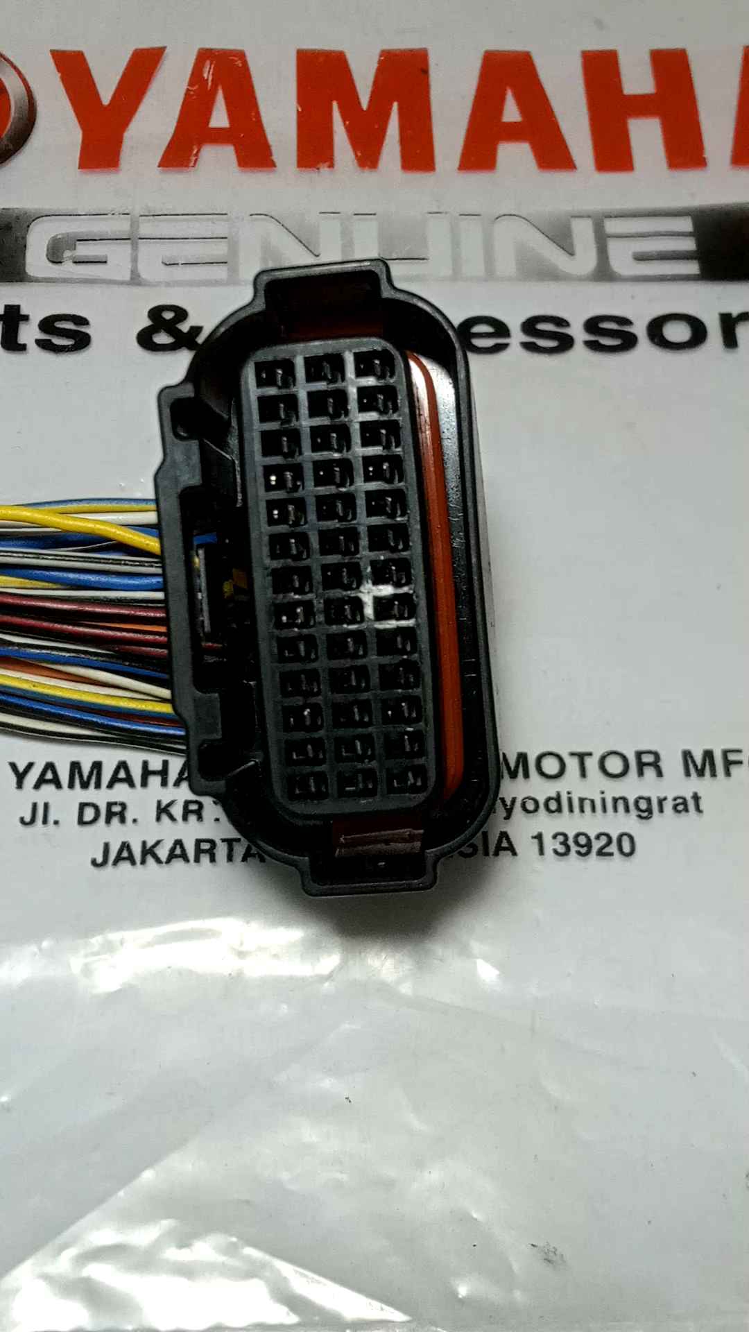 Soket ECU Socket ECM Yamaha MX King Old 150 V1 non led tahun 2015-2018 ...