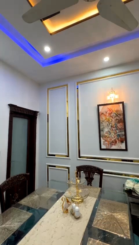 wall decor brass look pvc strip / pvc golden strip / golden patti for ...