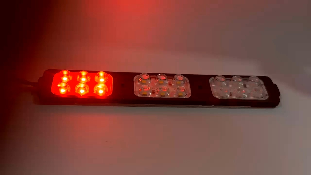 VIP LIGHT 12V DC Red - White - Blue Flashing LED Light Emergency Type ...