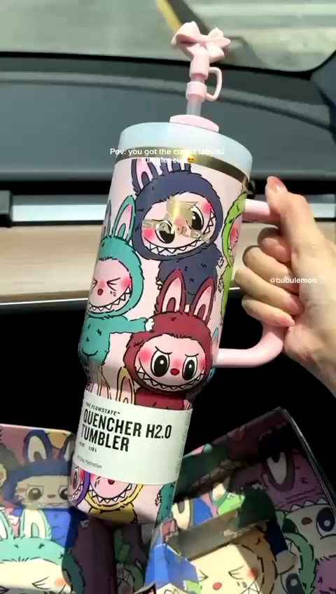 Stanley Labubu 40 oz & Free labubu Premium Box Packaging | Daraz.pk