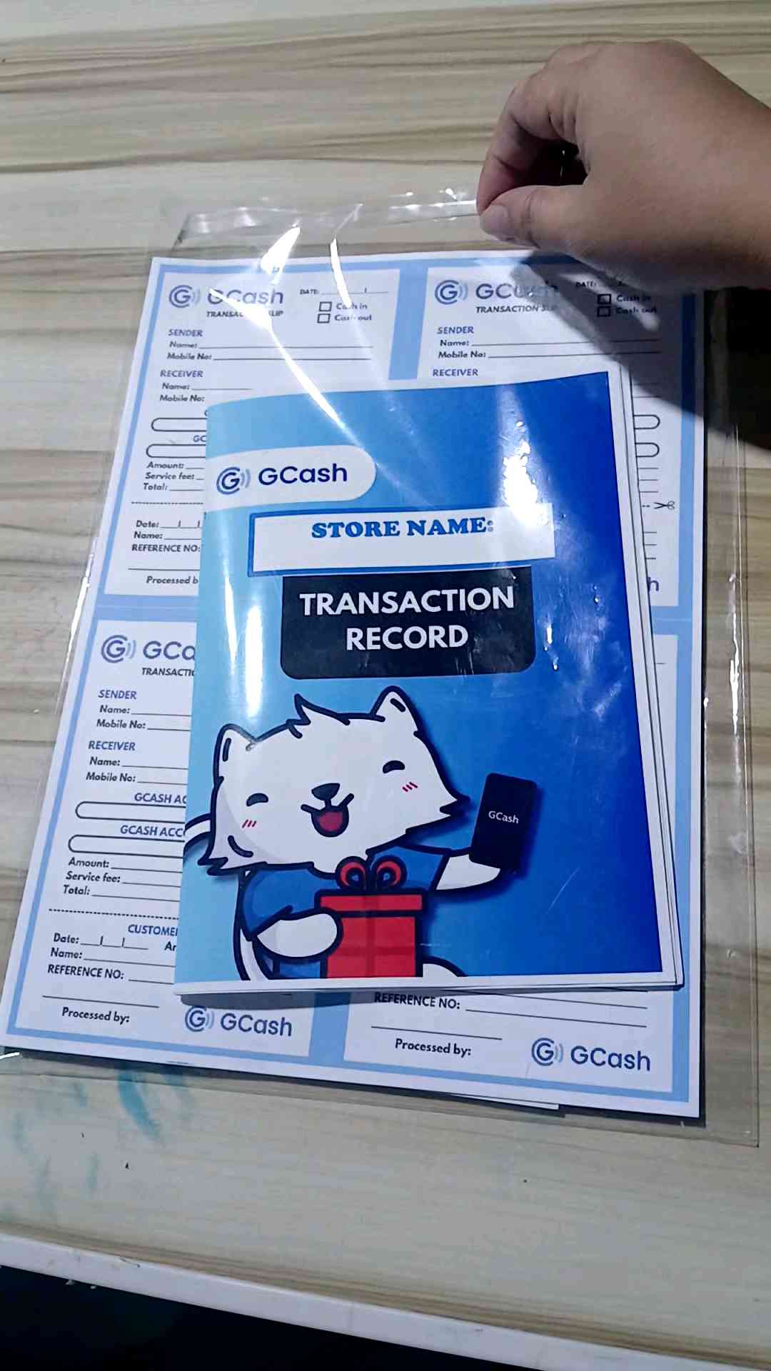 GCASH BOOKLET AND MAYA BOOKLET A5 SIZE WITH FREE TRANSACTION SLIP ...