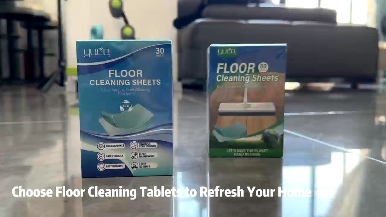 30PCS Multi Effect Fast Action Deep Cleaning Remove Stain Floor Cleaner ...