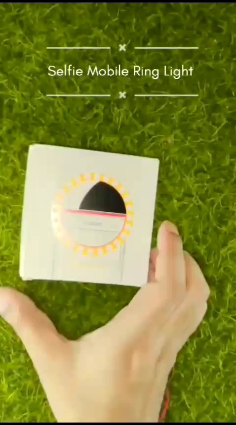 Mobile Selfie Ring Light - Portable Mini Selfie LED Lamp Ring Light for ...