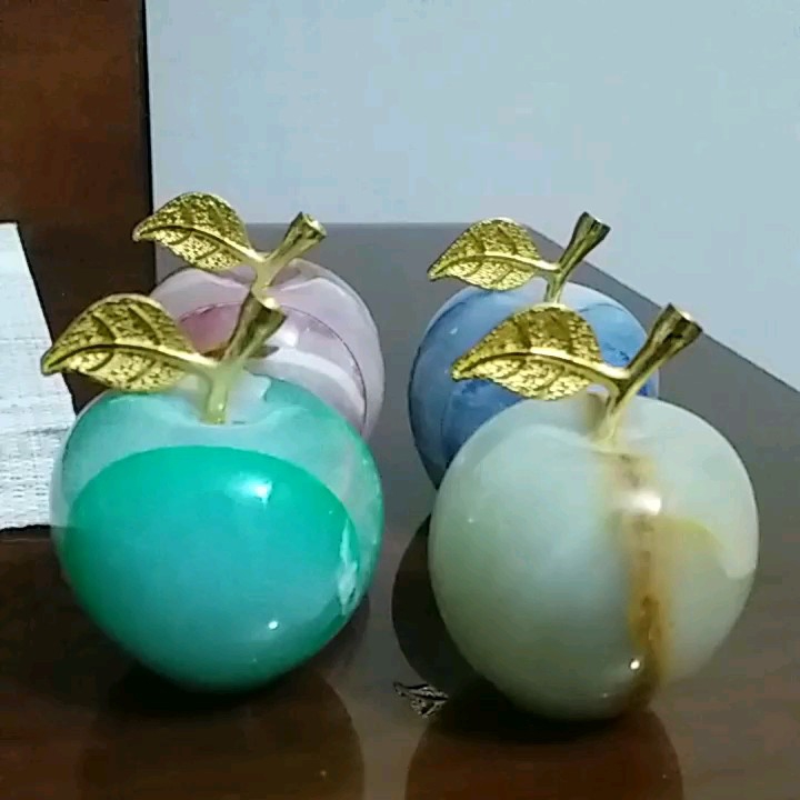 Marble Apple for Home Decoration Items - Show Piece for Room Side Table ...