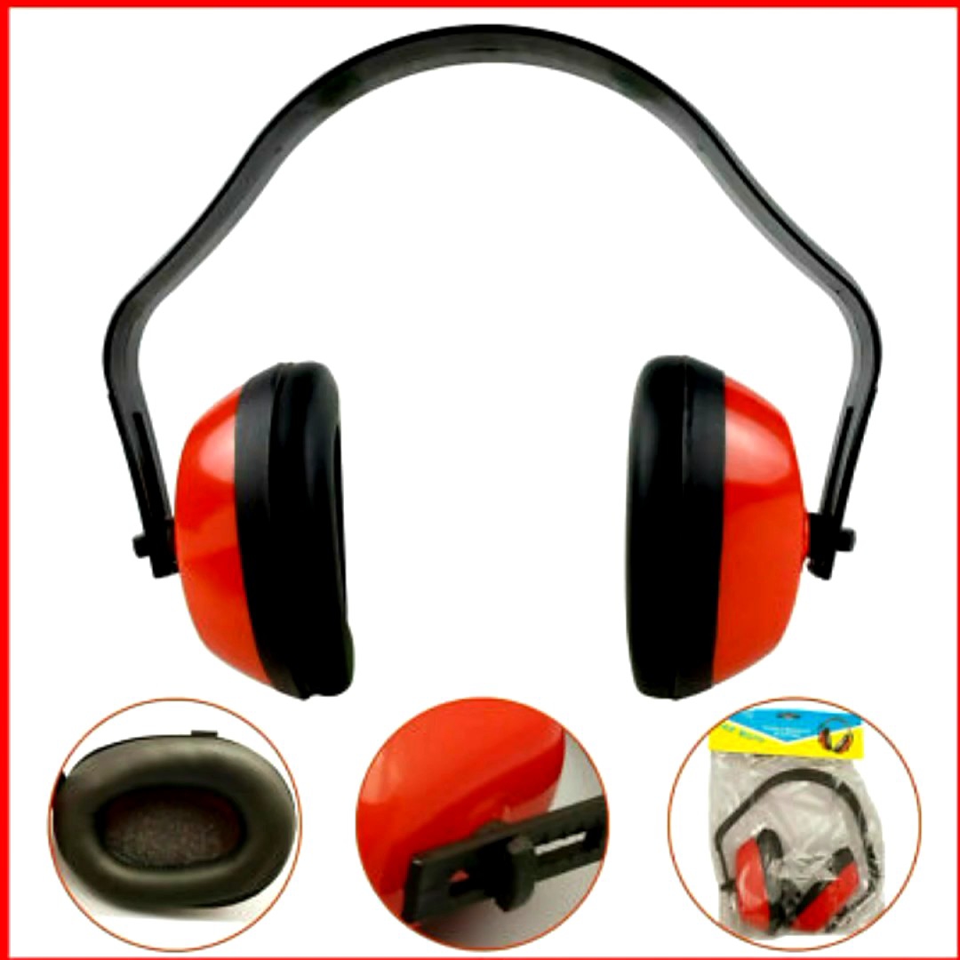 Earmuffs for Noise Reduction (pack of 1, Red and Black) Rating 21 ...