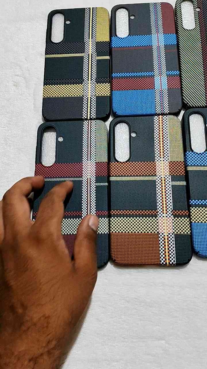 Samsung Galaxy A35 Carbon Print Hard Case | Daraz.com.bd