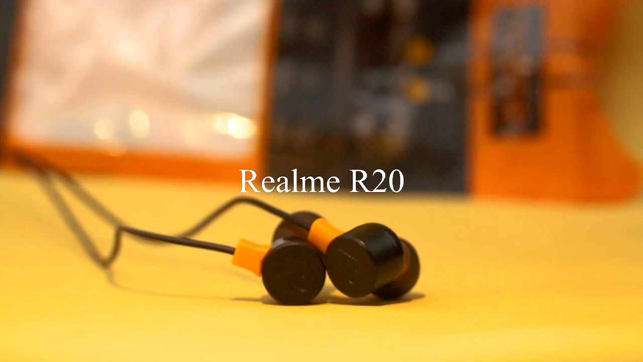 Realme R20 Buds In-ear Earphones / built in magnets / 11.2mm Bass Boost ...