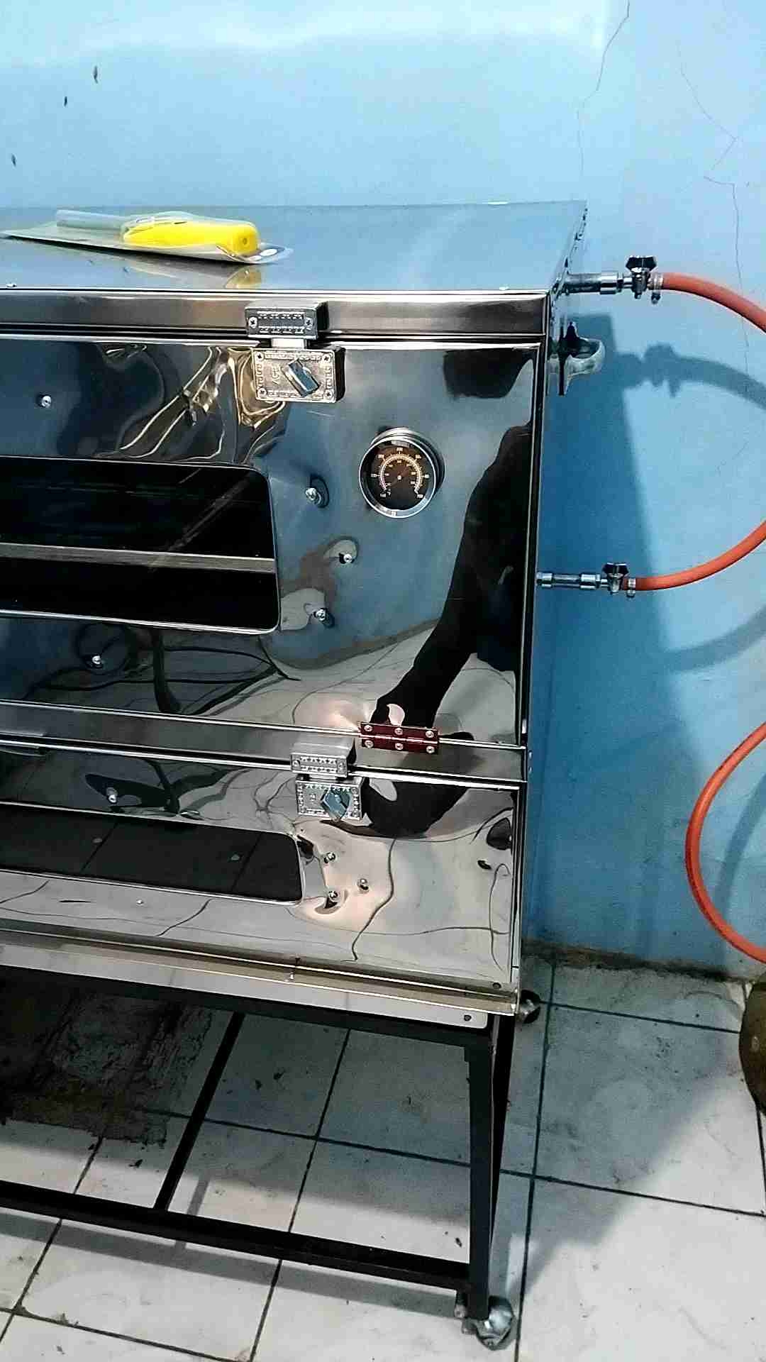 OVEN GAS STAINLESS UK 120x55x70CM API ATAS BAWAH | Lazada Indonesia