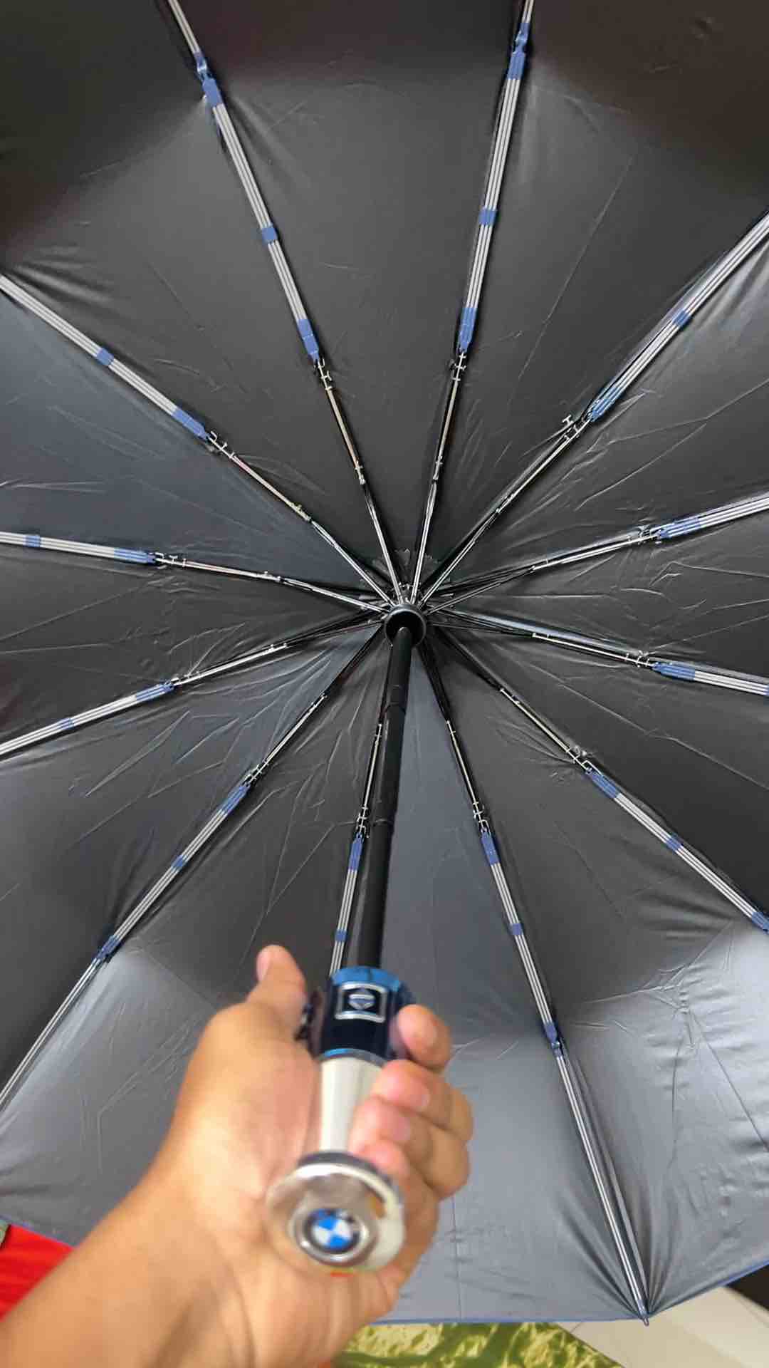 BMW Umbrella 12 ribs 3:2 Auto Close Umbrella | BMW chata | Bmw Umbrella ...