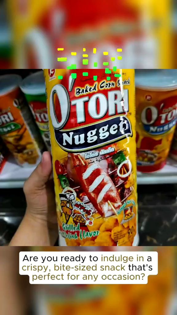 Baked Corn Snack O'Tori nugget 90g Baked not fried | Lazada PH