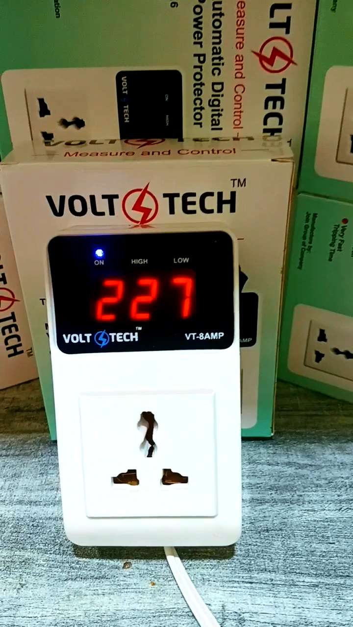 Automatic Digital Power Protection, Over & Under Voltage Protector ...
