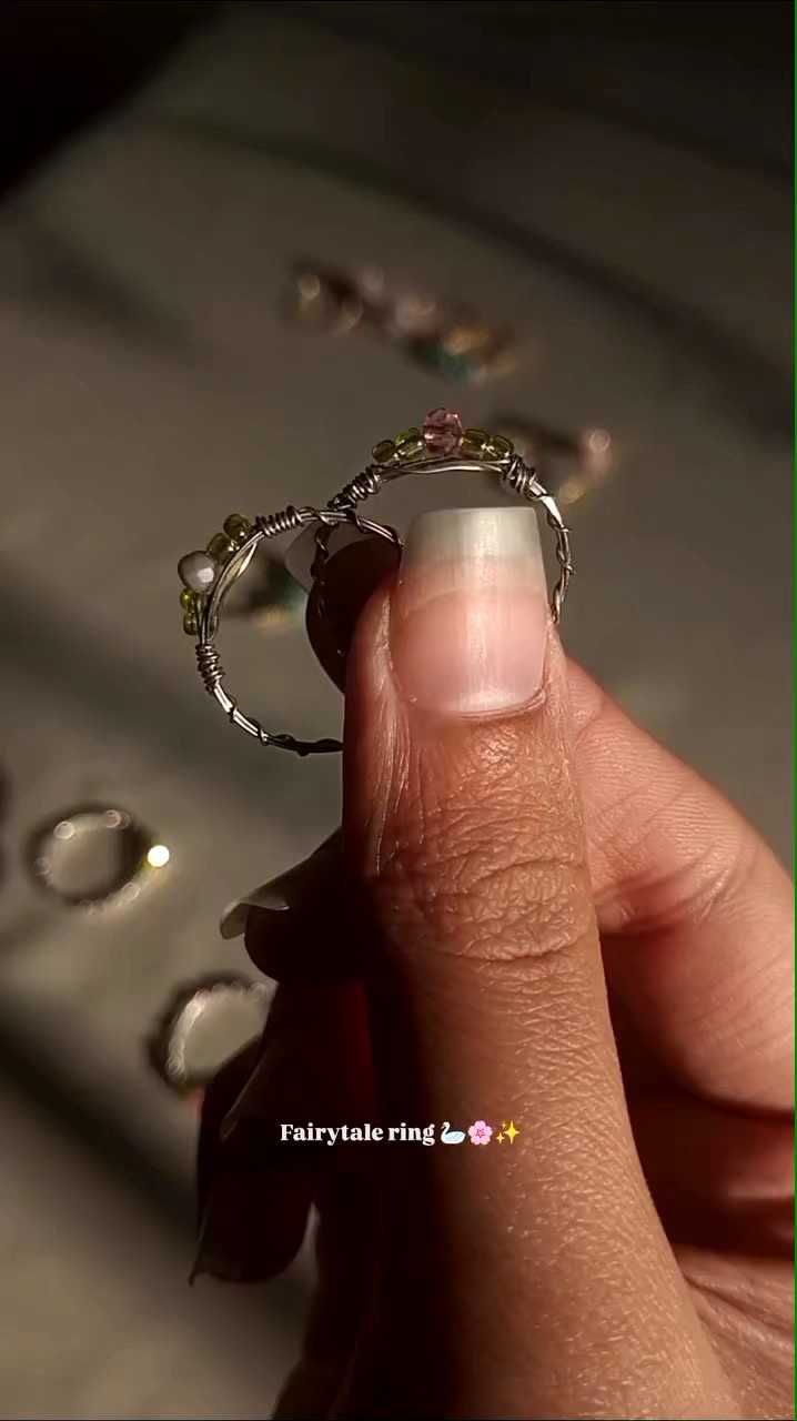 Handcrafted Wire-Wrapped Fairytale Ring 🧚‍♀️📖🦢🌸 | Wear a piece of your ...