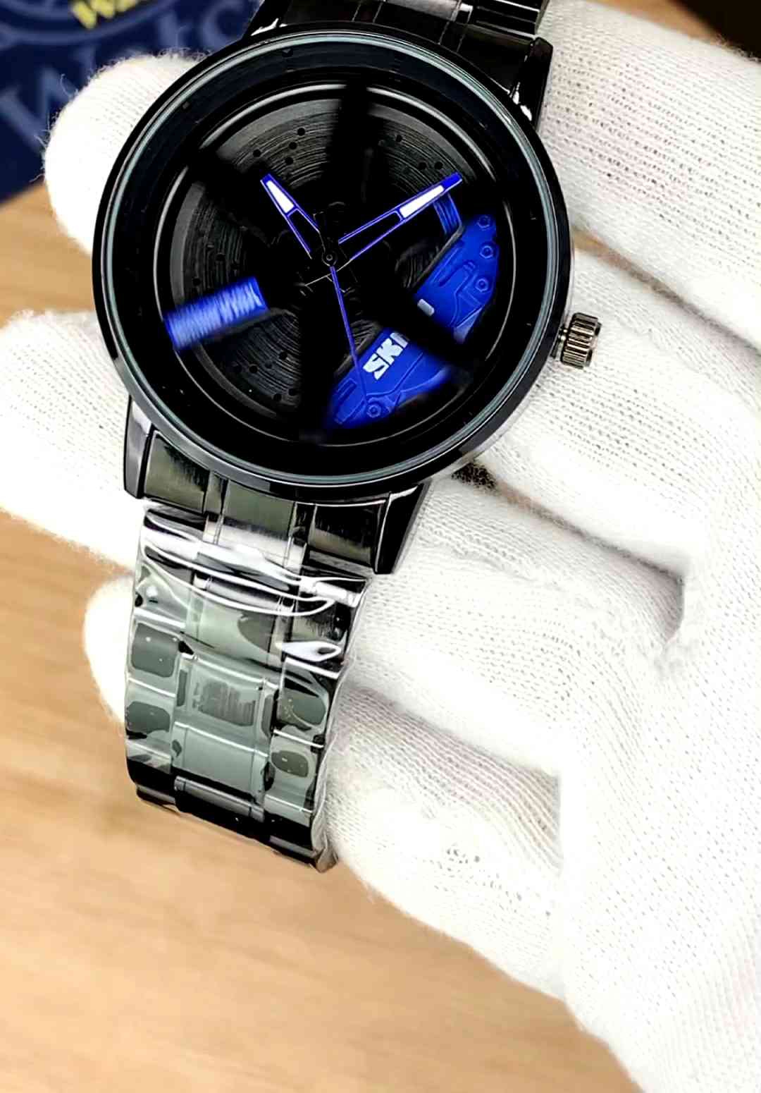 Watch - Wheel Watch - wheel watch _ Wheel Rim Style Men’s Wrist Watch ...