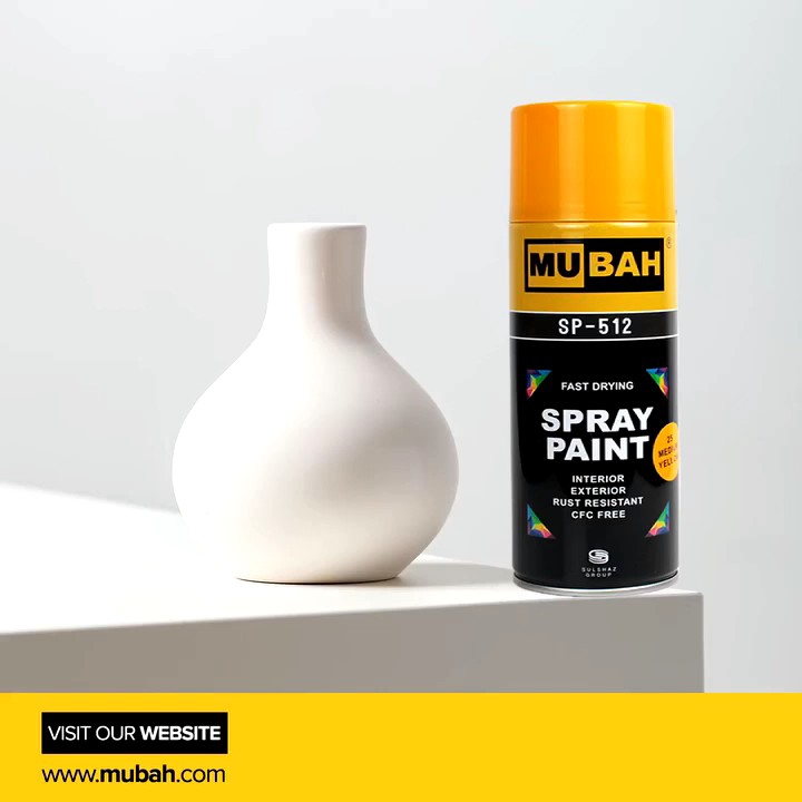 Spray Paint Original Mubah_For All Purpose_Best For Diy Projects | Daraz.pk