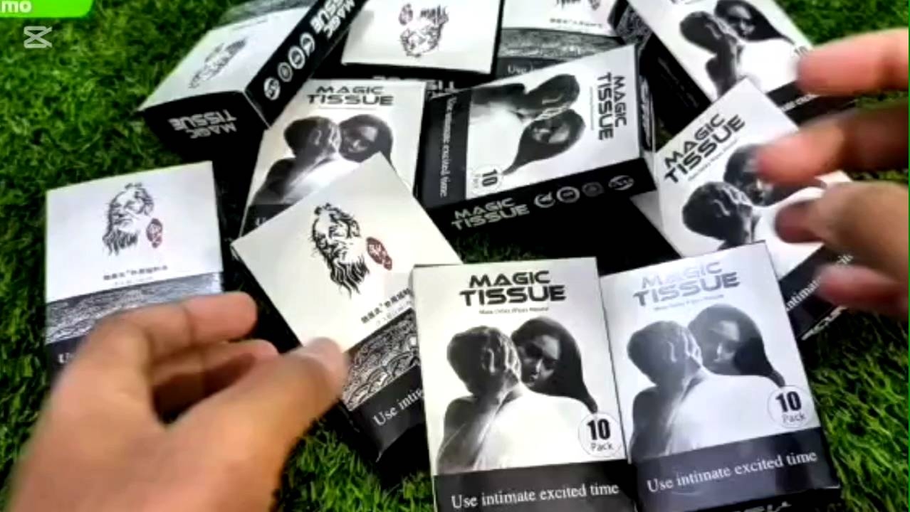 Magic Tissue for Men – Confidence Booster (10 pcs) | Daraz.com.bd