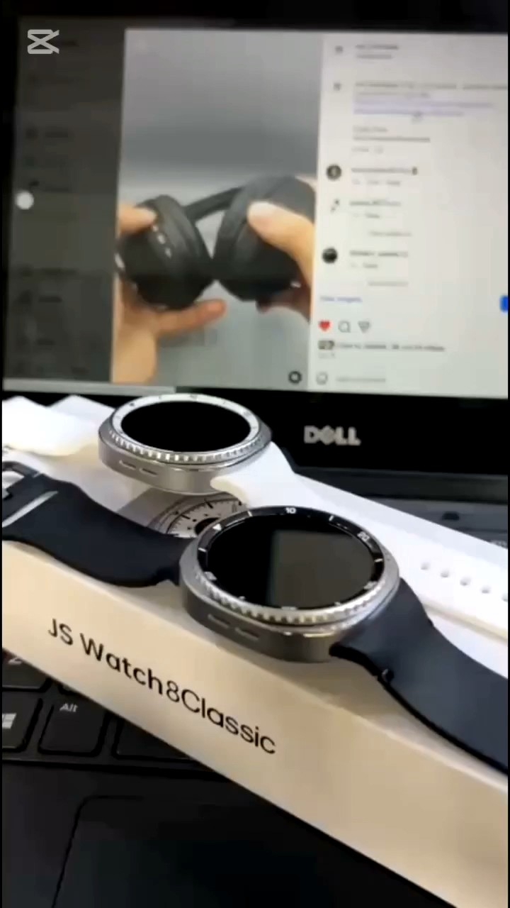 Samsung Galaxy JS Watch 8 Classic Smart Watch New Model and Premium ...