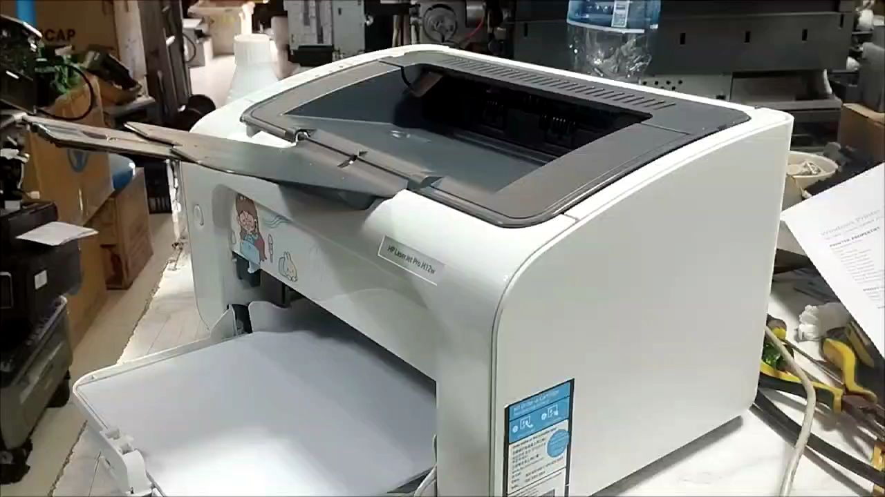 HP Laserjet Pro M12A เครื่องปริ้นเตอร์มือสองพร้อมใช้งานพร้อมโทนเนอร์ ...