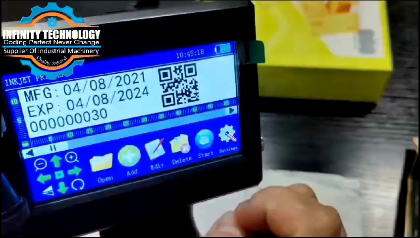 Handy Printer,Expiry Date Printer,Handheld Inkjet Printer | Daraz.pk