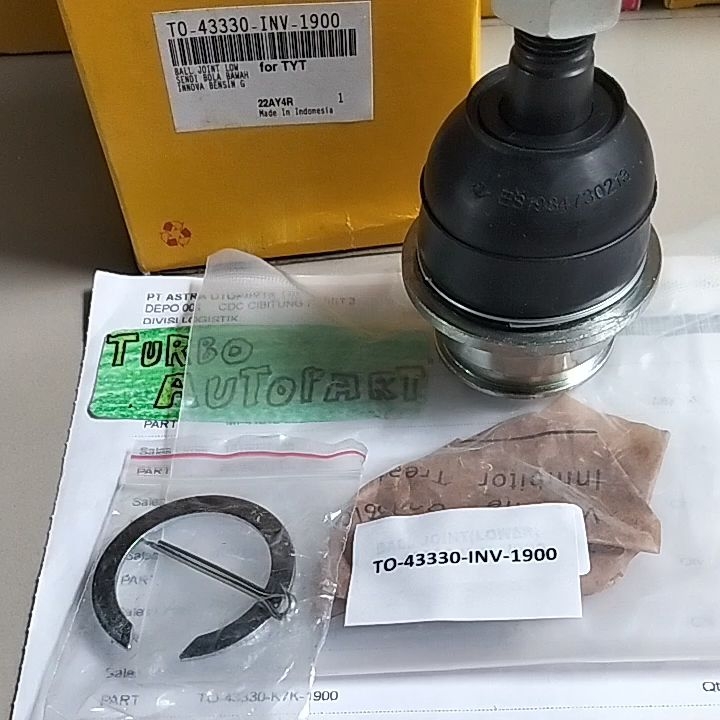 BALL JOINT LOWER BAWAH TOYOTA INNOVA THN 04-15 ASPIRA ASTRA ORIGINAL ...