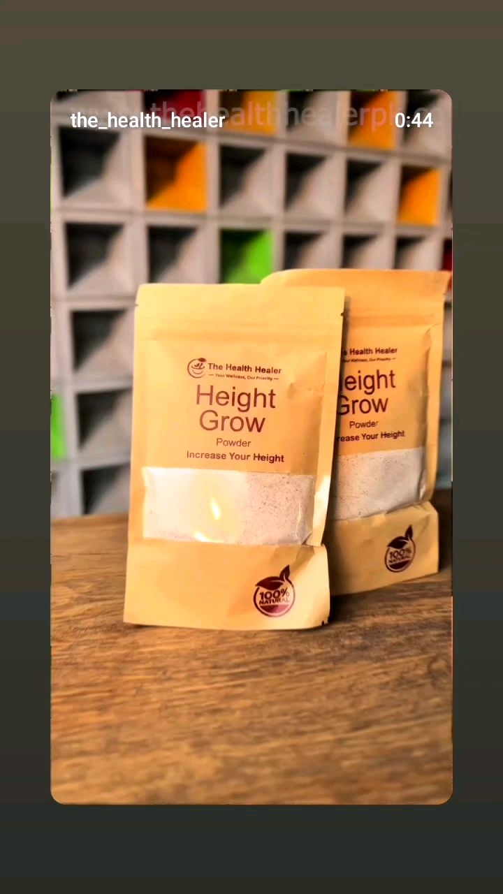 Height Glow Powder for Height Growth | Natural Herbal Formula | Energy ...