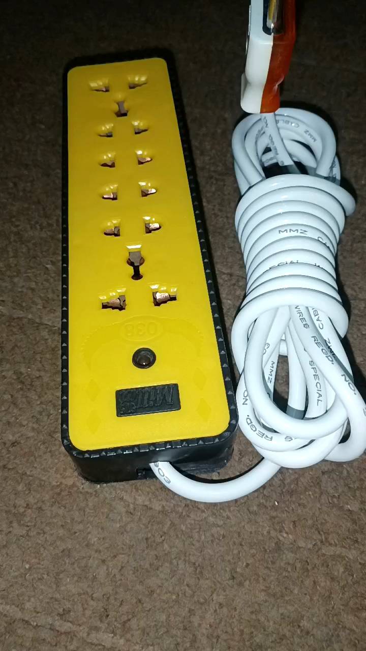 Power plus 6 way extension board | Daraz.pk