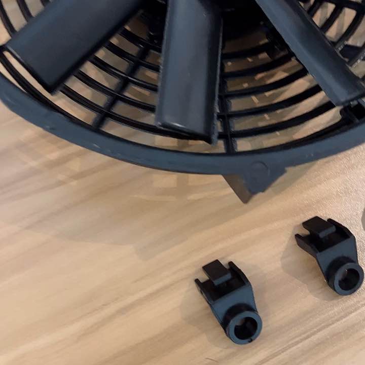 Aux Fan Assembly 10” 12volts 80w Aux Fan 12v 80w Auxiliary Fan High ...