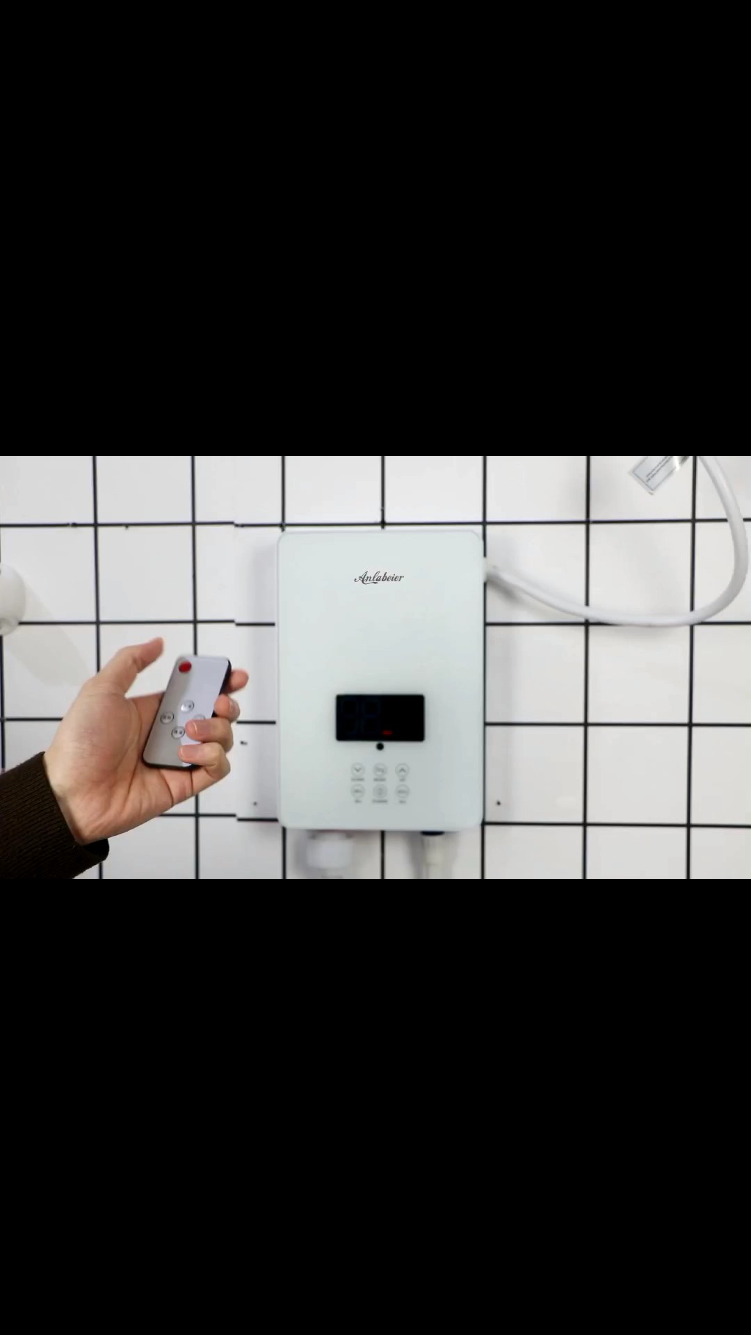 Mini hot geyser instant 3KW 220V tankless instant electric hot water ...