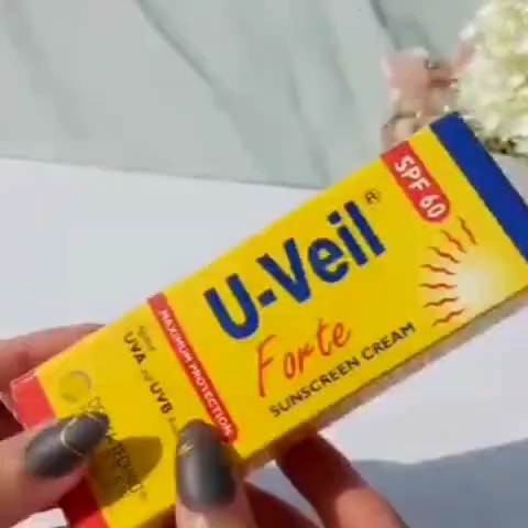 U-Veil Fort Sunscreen Spf60 | 30gm | Daraz.pk