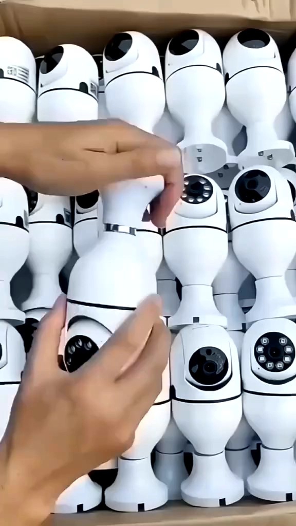 WiFi E27 Bulb CCTV Camera - 1080P Smart Security Cam with Night Vision ...