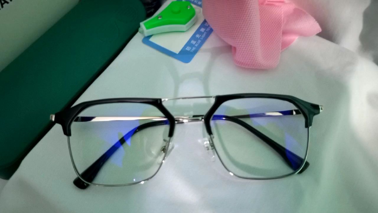 new trendy fashionable UV protection blue cut eyeglasses (one piece ...
