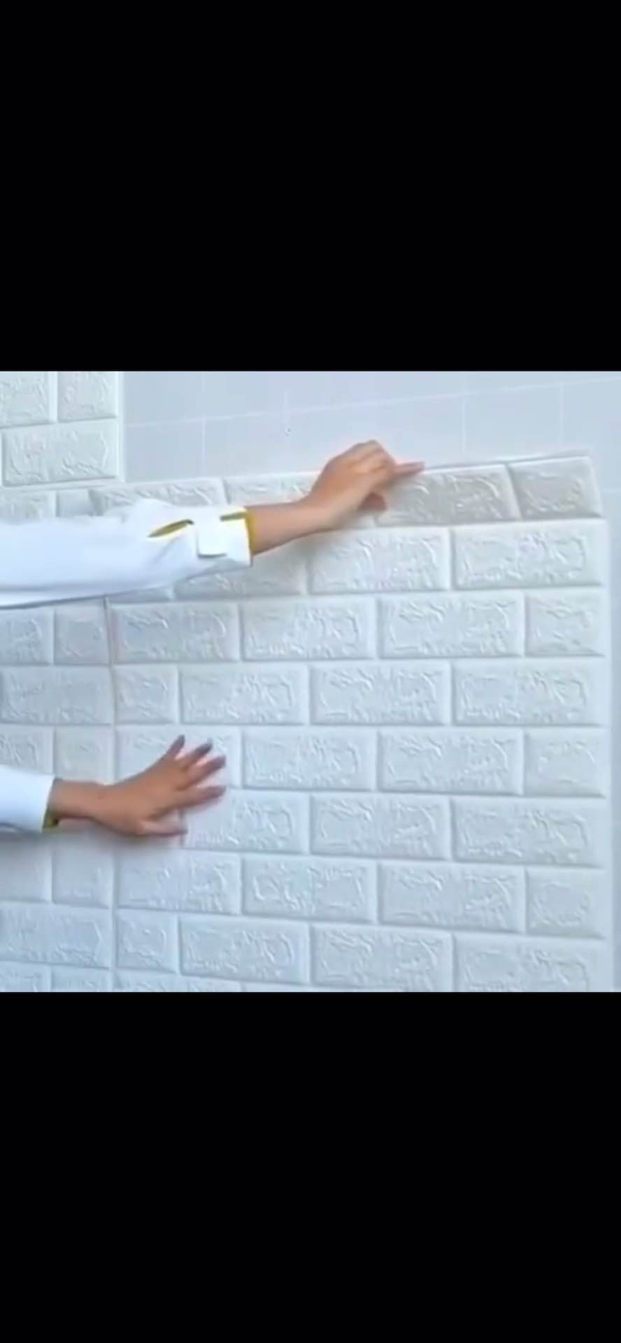 3D Brick Wall Stickers, Self Adhesive Wallpaper Foam Sheet, PE Foam ...