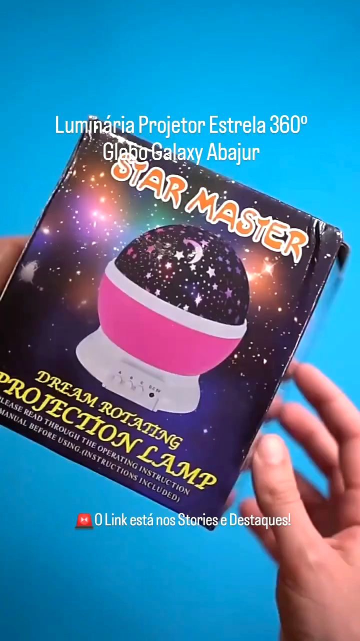 Star Master Night Light Projector – LED Rotating Starry Sky Lamp for ...