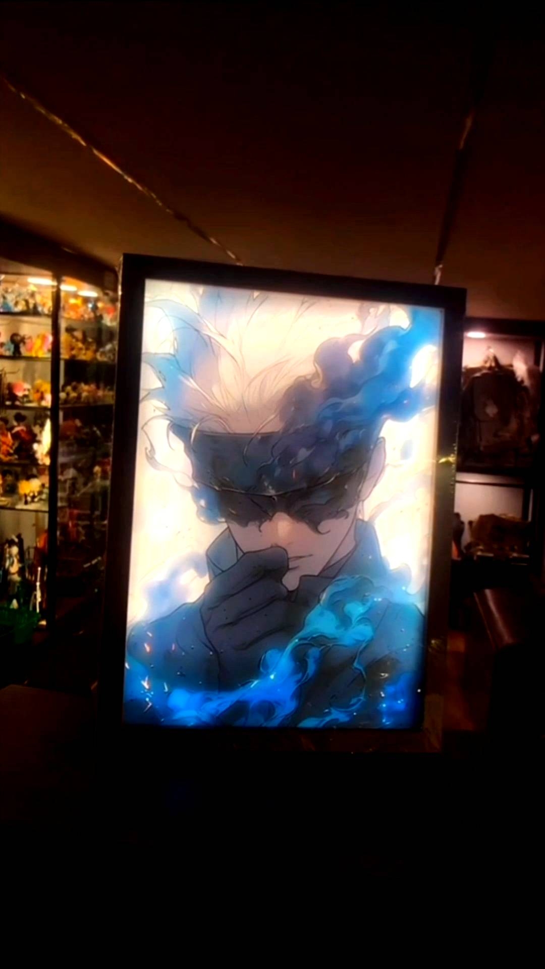 Jujutsu Kaisen Anime Satoru Gojo Light Painting Photo Frame | Daraz.com.np