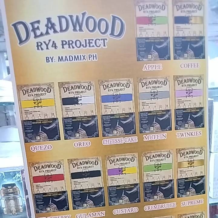 DEADWOOD RY4 12MG/60ML (NEW FLAVOR) | Lazada PH