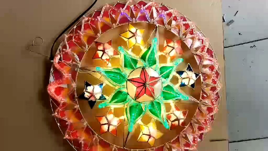 Capiz parol Tala 20 inches LED lights | Lazada PH