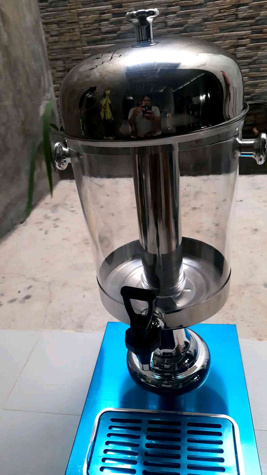 Dispenser Jus buah 1 gandeng dan 2 Gandeng/dispenser Es bahan Stainless ...